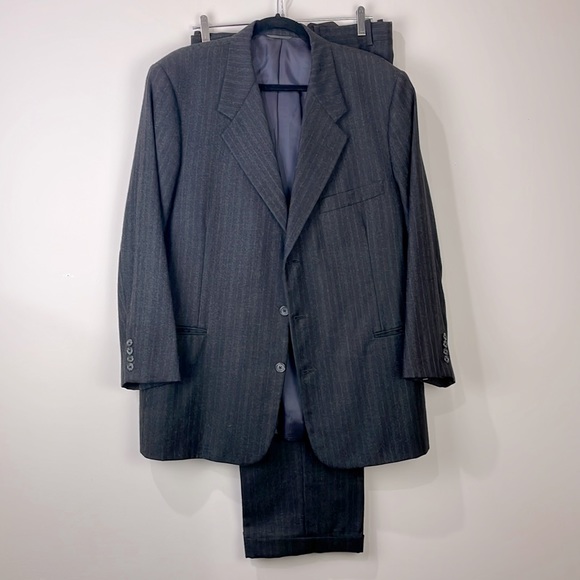 tom james | Suits & Blazers | Tom James Charcoal Pinstripe Holland ...